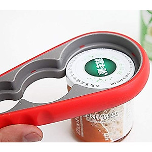 Gift Set Premium 4-in-1 Easy Grip Jar and Bottle Opener, Jar Opener For Weak Hands, Jar Opener For Seniors with Arthritis, Jar Gripper, Rubber Jar Opener, Opener Kitchen Tool