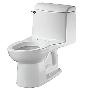 American Standard 2034314.020 Champion 4 One-Piece Toilet with Seat Elongated Chair Height, White