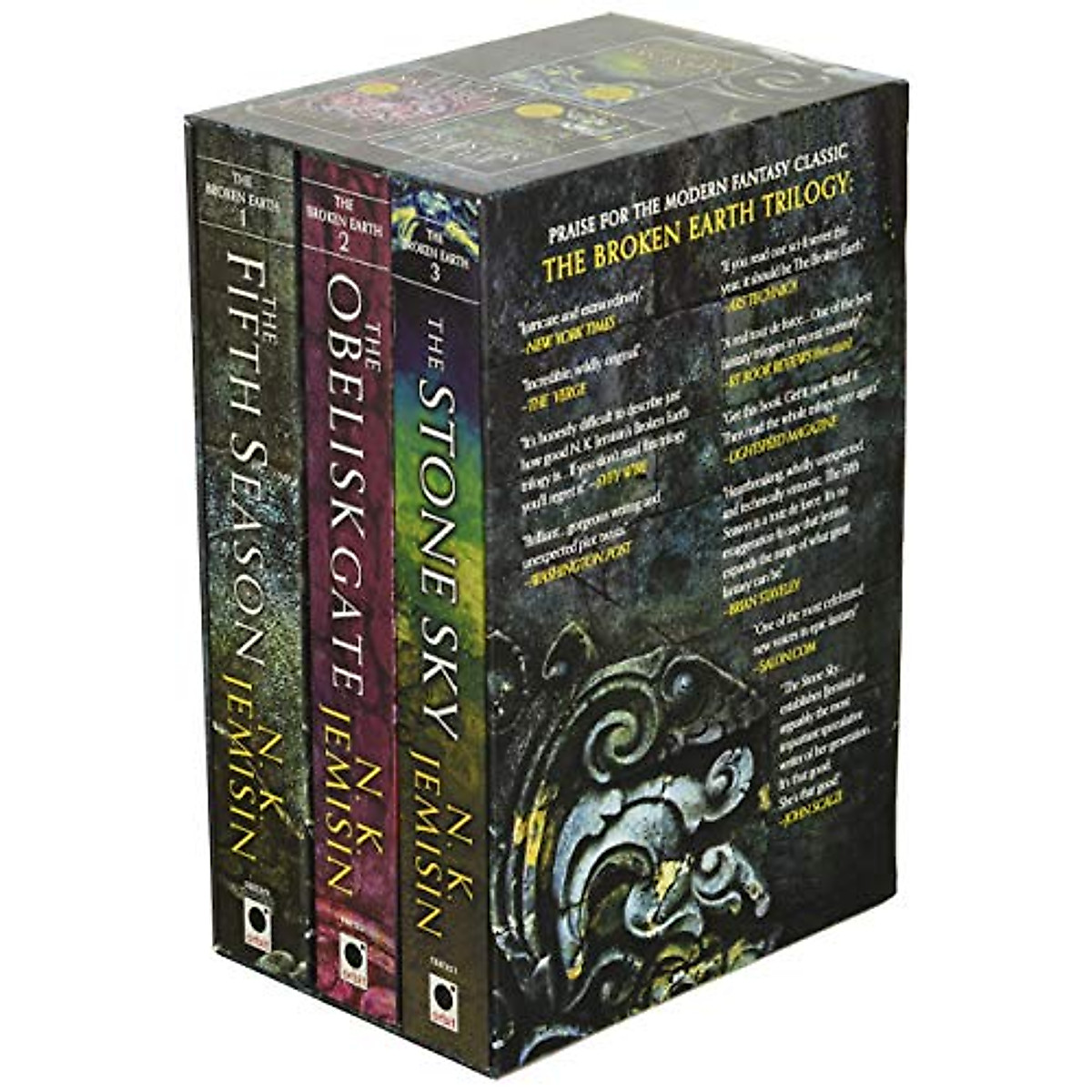 The Broken Earth Trilogy: The Fifth Season, The Obelisk Gate, The Stone Sky