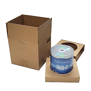 Optical Quantum DVD-R 4.7GB 16x Shiny Silver Top Media Disc - 100 Disc Spindle (FFP) OQDMR16ST-BX