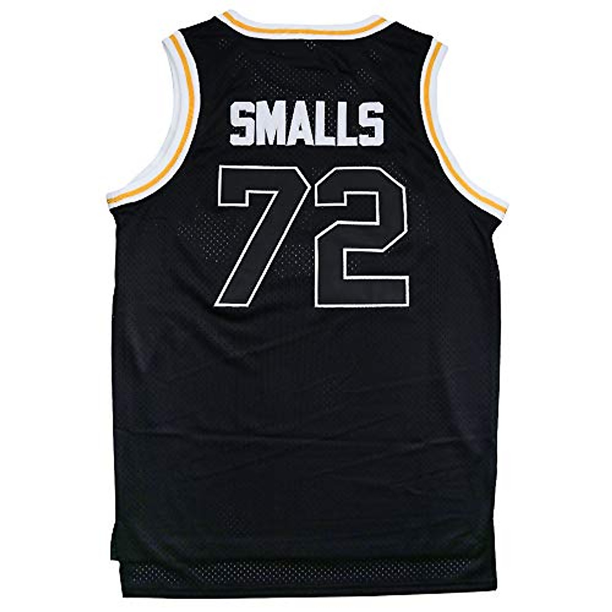 Micjersey BadBoy #72 Smalls Basketball Jersey, 90S Hip Hop Clothing for Party S-XXXL (Black, XL)