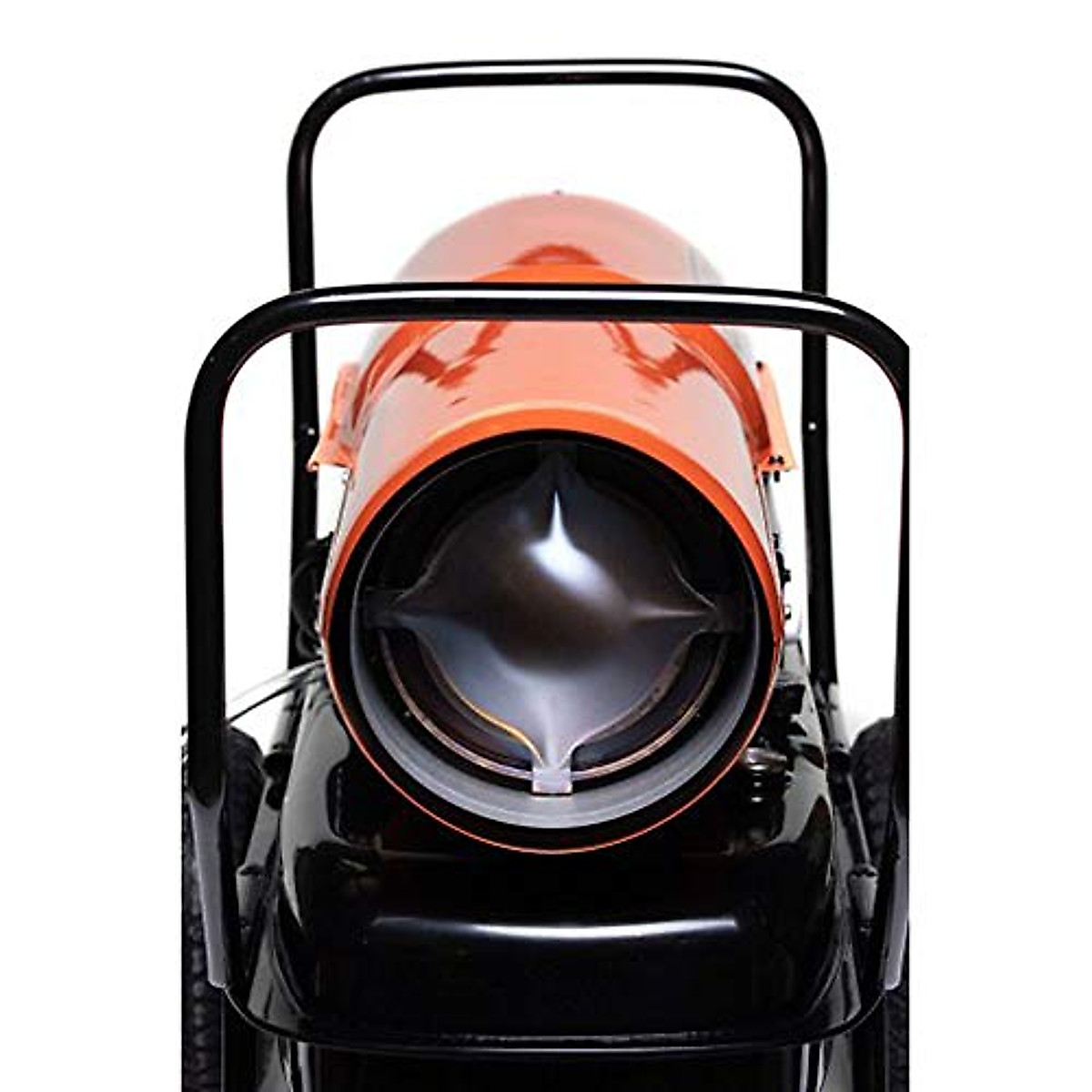 HeatFast HF215K Portable Home, Jobsite, Construction Site Forced Air Kerosene/Diesel Salamander Torpedo Space Heater with Thermostat Temperature Control, 215,000 BTU, orange