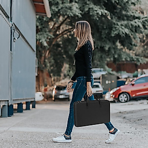 Brappo Miniature Storage Carrying Figure Case -Figurine Minature Carrying Case,Compatible with Warhammer 40k, Dungeons & Dragons and More.With 64 Slot Sponge and Pre-Cut Customizable Space Sponge.