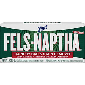 Dial Corporation Fels-Naptha Laundry Bar Soap, 5 Ounce (Pack of 6)