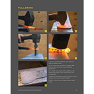 The Home Blacksmith: Tools, Techniques, and 40 Practical Projects for the Home Blacksmith (Fox Chapel Publishing) Beginner's Guide; Step-by-Step Directions & Over 500 Photos to Help You Start Smithing
