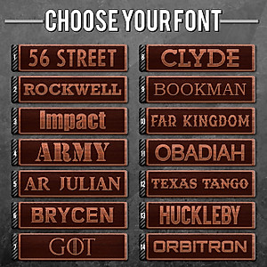 Gifts for Men, Personalized Pocket Knife w Name or Text, 20 Optional Icons, 14 Elegant Font, Custom Pocket Knife - Gifts for Husband from Wife, Daughter, Son, Customized Pocket Knives