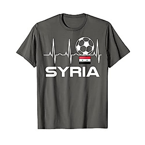 Syria Soccer Jersey Shirt - Best Syrian Football Gift Tee