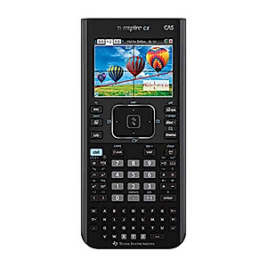 TI Nspire CX CAS Graphing Calculator + WYNGS Protective Case Black