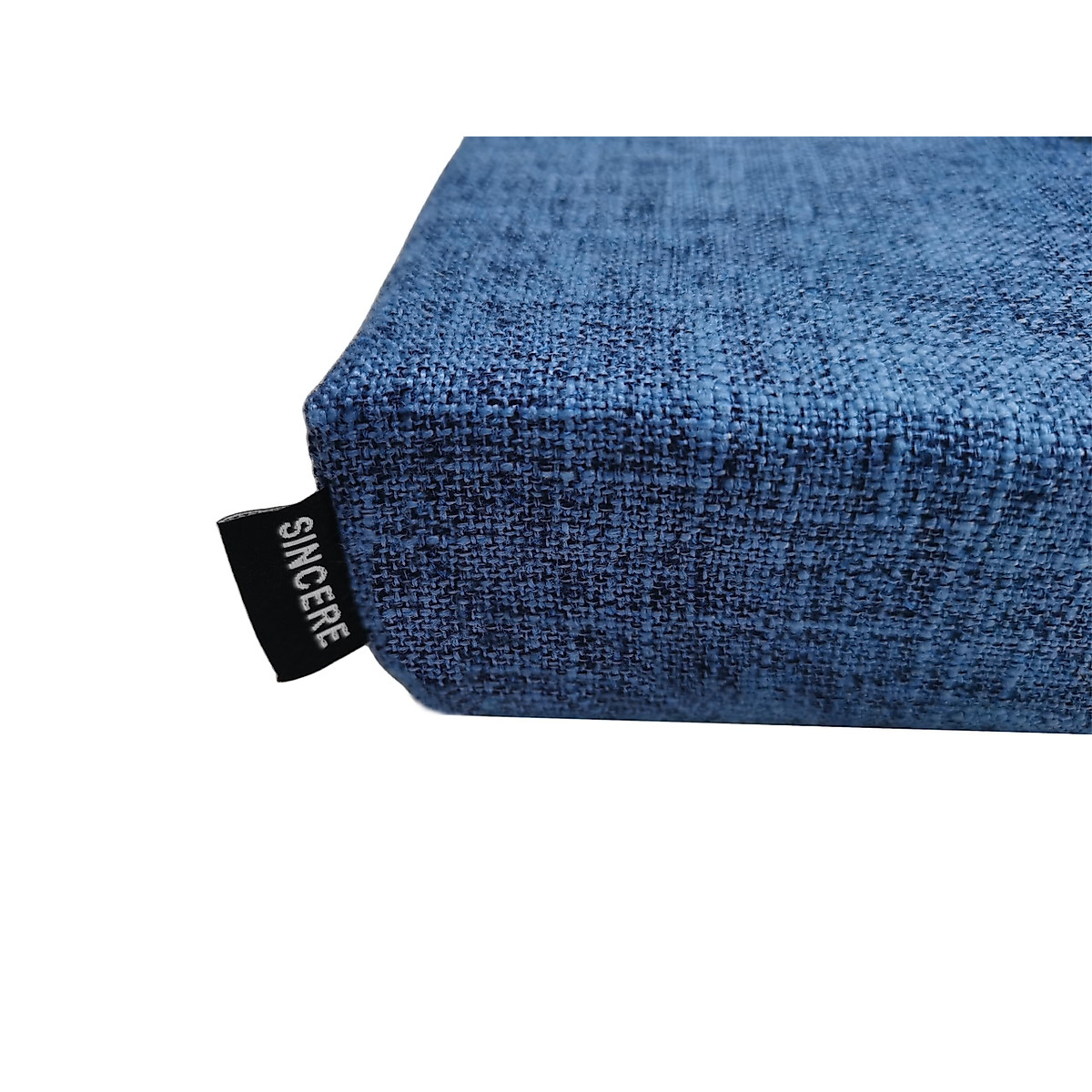 SINCERE Custom Cushions Indoor, Bench Pillow, Made to Order Foam Cushion, Bay Window Seat Pad, Mudroom Piano Bench Cushion, Swing Cushion, Hope Chest Cushion, Hearth Cushions for Fireplaces