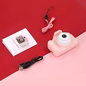 NINE CUBE Kids Digital Camera,Children's Digital Camera for Boys Girls Age 3-5,Toddler Camera for 3 4 5 6 7 Years Old Christmas Birthday Gifts,Mini Toys Camera for Toddler with 32GB SD Card