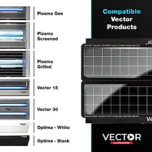 Catchmaster Vector Trap Replacement Glue Boards, 15 & 30 Watt UV Light Fly Traps Indoor For Home, Sticky Gnat Traps for House Indoor, UV Lamp Insect & Mosquito Killer Refill, Adhesive Bug Light Boards