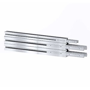 Zozen Chainsaw Mill Aluminum Profile 12inch, Used for Spliced Extension to 48inch, Help to Extend Cutting Size to 48inch, Only match for Zozen Chainsaw Mill