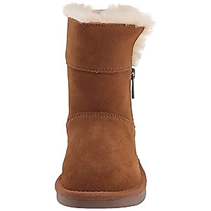 Koolaburra by UGG Unisex-Child Aribel Short Boot, Chestnut, 11 Little Kid US