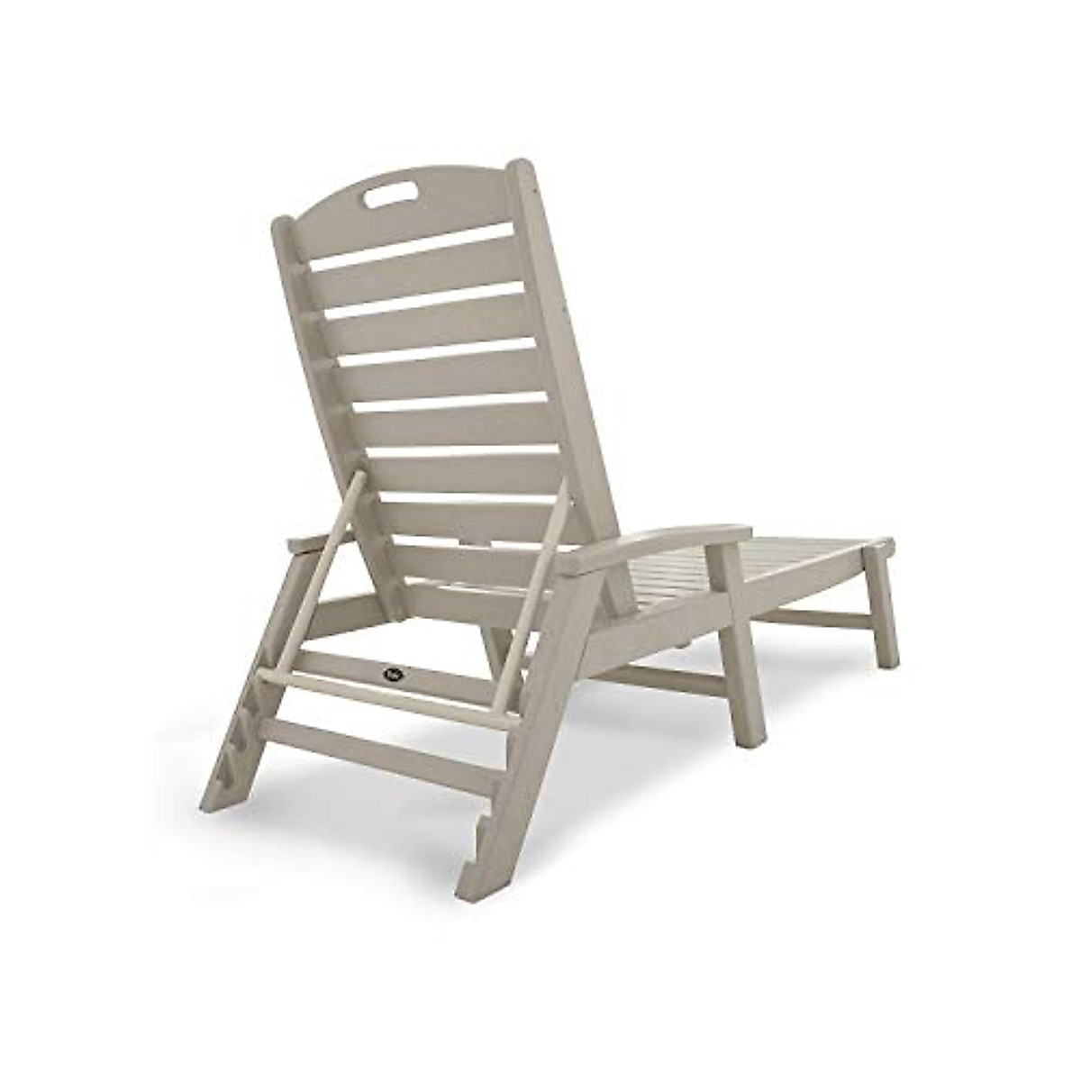 Yacht Club Chaise with Arms - Stackable (Sand Castle)