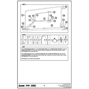 Franklin Sports Futsal Goal - Aluminum Official Size Futsal Goal - Indoor Soccer Net - Folding, Portable Futsal + Soccer Goal - 9' 10" x 6'7"