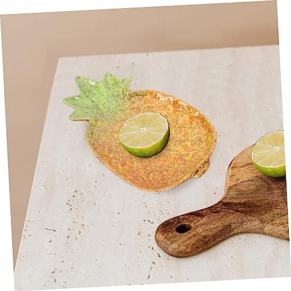 Cabilock Pastry Plate Ceramic Tray Jewlery Tray Ring Tray for Jewelry Candy Serving Tray Breakfast Plate Cute Dinnerware Fruits Serving Plate Fruits Storage Plate Adorable Breakfast Plate