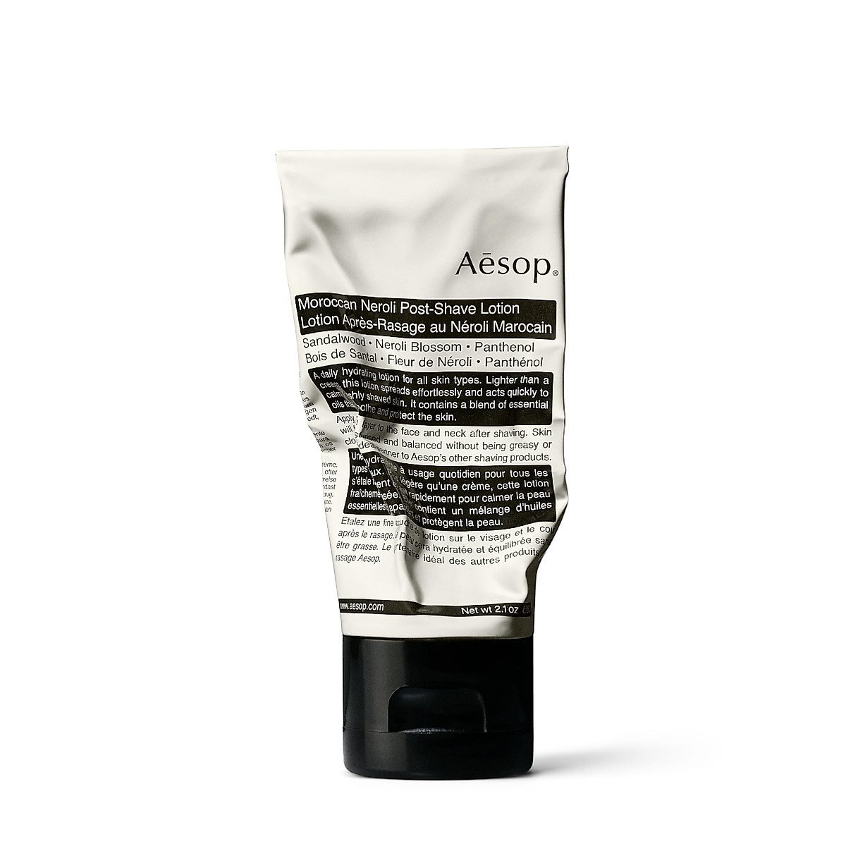 Aesop Moroccan Neroli Post-Shave Lotion | Unisex Post-Shave Irritation and Aggravation | Hydrator Boosted with Botanical Oils | 2.0 oz