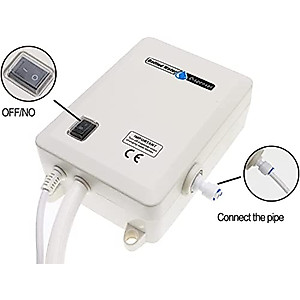 TDRSUPER Bottle Water Dispenser Pump System Self-Priming 110V AC US Plug Drinking Water Pump Single Tube Food Grade Suitable for Coffee/Tea Maker, Water Dispenser, Refrigerator, Ice Maker