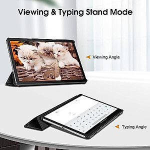 Fintie Slim Case for Amazon Fire Max 11 Tablet (13th Generation, 2023 Release) - Trifold Lightweight Hard Shell Stand Cover with Auto Wake/Sleep, Black