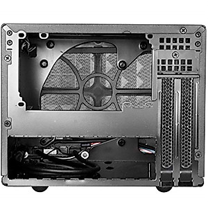 SilverStone Technology SUGO SG13, Type-C Port, Ultra Compact Mini-ITX Computer Case with Mesh Front Panel, Black, SST-SG13B-C