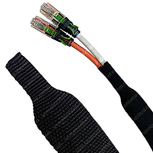 Electriduct 1/2" Heat Shrinkable Braided Sleeving - 10 FT