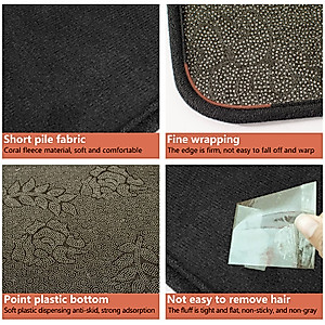 IBVIVIC 5.2Ft x 6.5Ft Drum Pad Drum Mat Drum Carpet Tightly Woven Fabric with Non-Slip Grip Bottom Roll of 35 Square Feet, Black