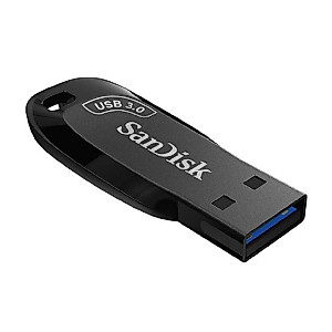 SanDisk 32GB Ultra Shift USB 3.0 Flash Drive for Computers & Laptops - High Speed (SDCZ410-032G-G46) Bundle with (1) Everything But Stromboli Lanyard