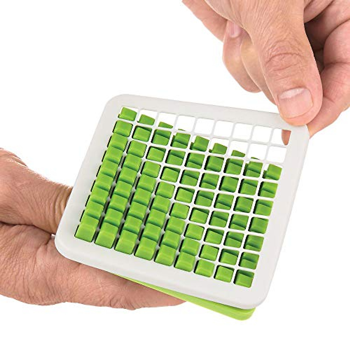 Progressive International Tower Fry Cutter, 1, White/Green