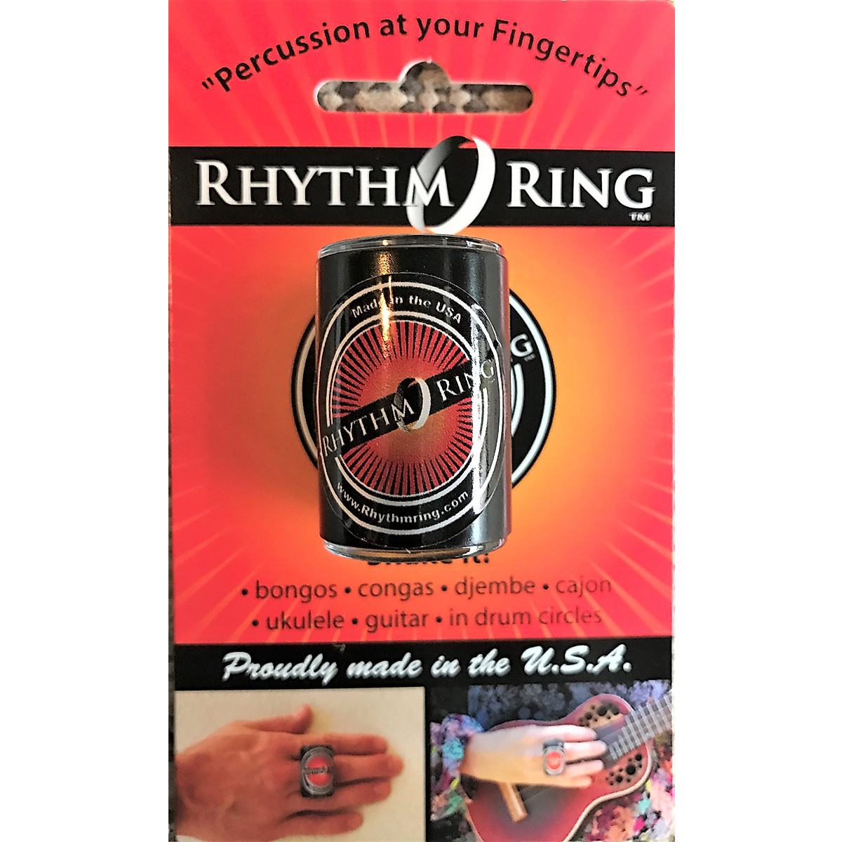 Rhythm Ring Shaker Compact Musical Instruments and Accessories - Percussion Instruments for Adults - Shakers Musical Instruments, Acoustic Guitar Music Shakers