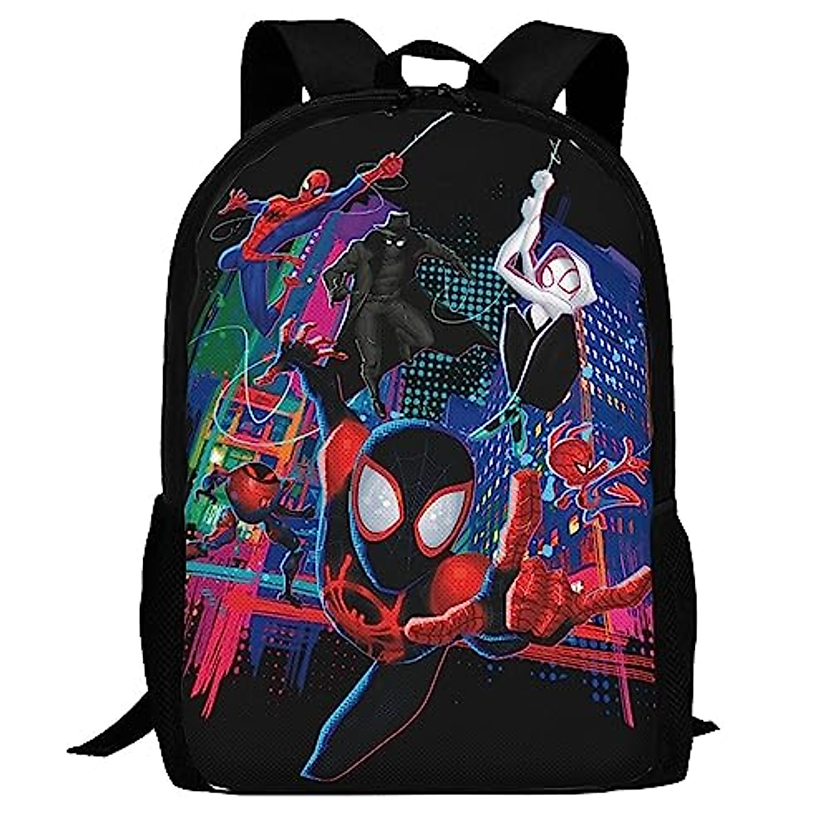 LVTFCO Spider Cartoon Backpack Travel Backpack Superhero Backpack Bags For Men Women