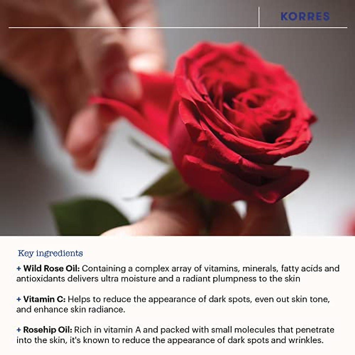 KORRES Wild Rose Night-Brightening Sleeping Facial 40 Ml,1.35 fl.oz. (New Packaging)