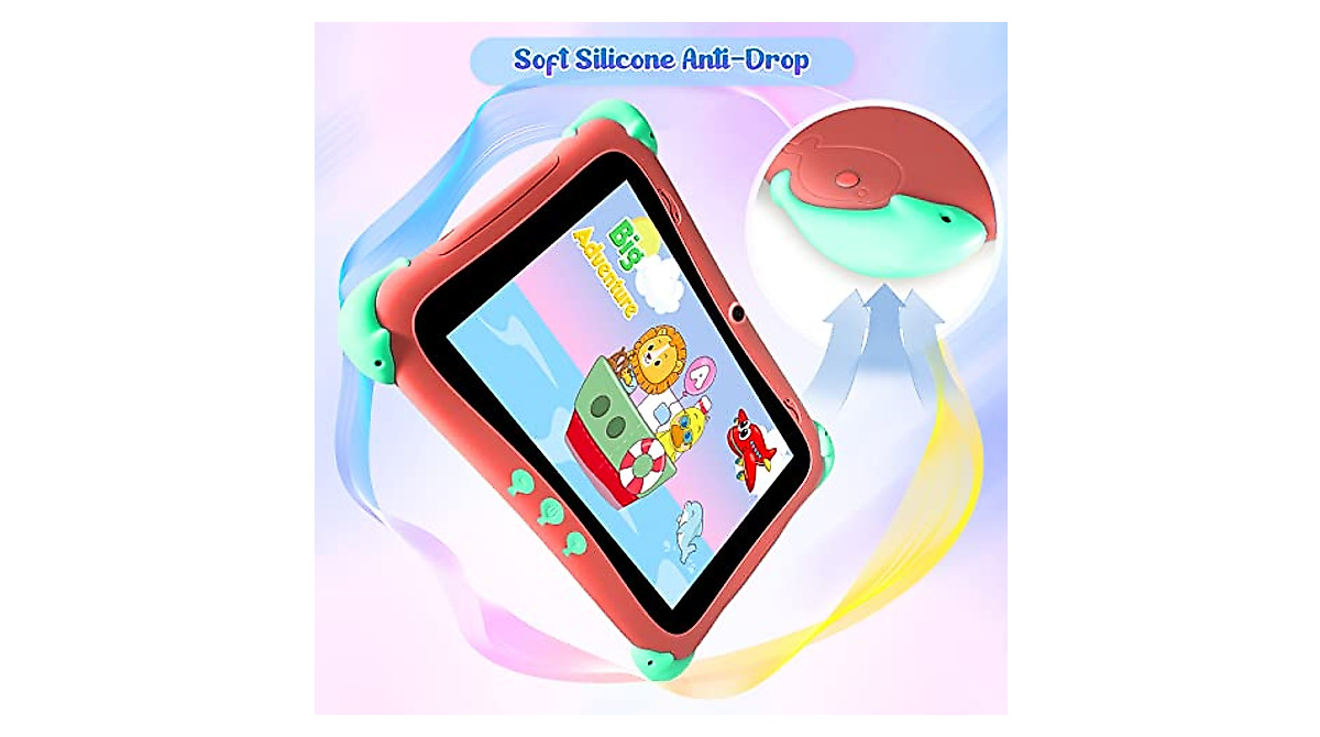 ATMPC Kids Tablet 8 inch, Android 11 Tablet for Kids, 32GB ROM 2GB RAM ...