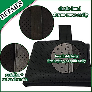 Grounding Mat for Bed, Grounding Mattress Cover Pad for Improve Sleep, Conductive Carbon Leatherette Earth Mat Grounding Pad (54 * 78inch)