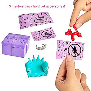 Barbie Color Reveal Pet, With Blue Metallic Coating & 5 Surprises, Party Series