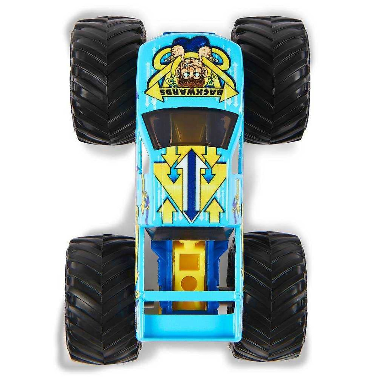 Monster Jam 2023 Spin Master 1:64 Diecast Truck Series 28 Retro Rebels Backwards Bob