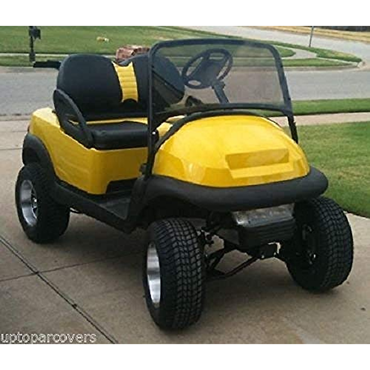 Club Car Precedent "STAPLE ON" Golf Cart Seat Cover (1 Stripe)