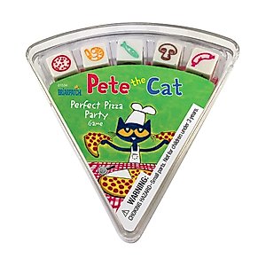 Briarpatch, Pete The Cat Perfect Pizza Party Dice Game, Based On Early Reader Books by James Dean, Preschool Learning for Children