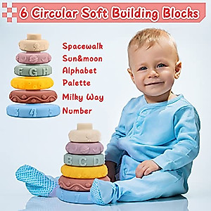 AZEN Baby Toys 0-3 Years, Toddler Toys Age 1-2, (3-in-1) Baby Toys for Babies 1 2 3 Year Old, Infant Toddler Newborn Toys, Learning Educational Preschool Toys