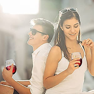 GEMTEND Engagement Gifts for Couples, Ring Finger Wine Glass, Bride and Groom Gifts, Funny Wedding Gifts for Couple, Just Married Gift, Mr and Mrs, Newlywed, Anniversary, Bridal Shower Gifts