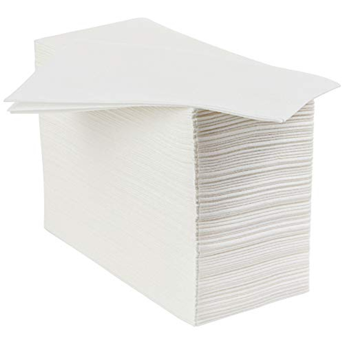 Disposable Guest Towels / Dinner Napkins - 100 Pack.- Elegant, Super Soft & Absorbent - Dining, Entertaining, Weddings, Breakroom, Powder Room. Made In USA