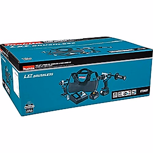 Makita XT268T 18V LXT Lithium-Ion Brushless Cordless 2-Pc. Combo Kit (5.0Ah)