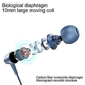 OCUhome 5.0 Wireless Neckband Earphone, IPX5 Waterproof Stereo Wireless Headset with Microphone Noise Cancelling Earphones for Gym Running Compatible with iOS Android Black