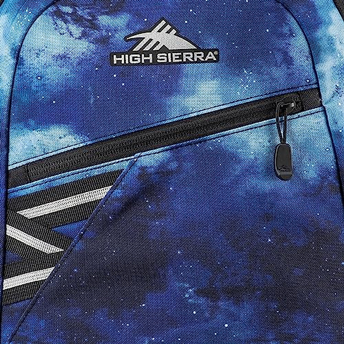 High Sierra Outburst 2.0 Carry On Backpack w/Padded Laptop/Tablet Sleeve, Space