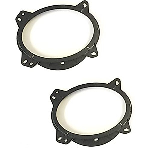 ASC Audio Car Stereo Aftermarket 6x9 Door Speaker Install Adapter Plates for Toyota - for Select Vehicles - Compatible Vehicles Listed Below