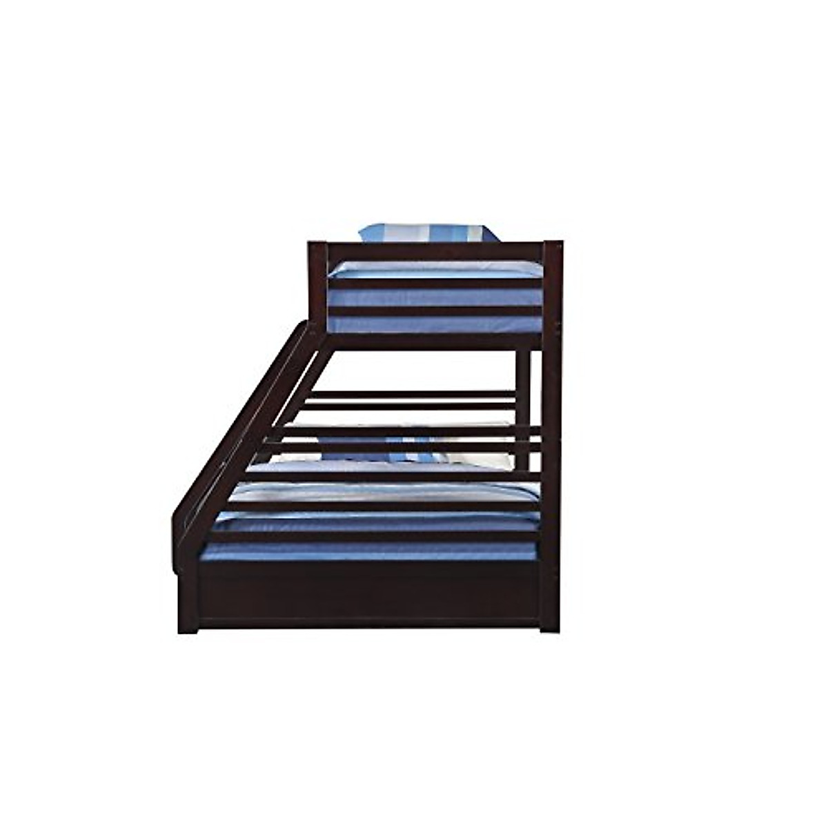 Acme Furniture XL Twin/Queen Bunk Bed with Drawers, Espresso (AC-37425)