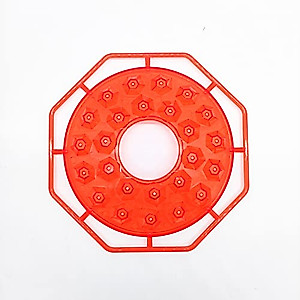 Hummingbird Feeders for Outdoors Hanging, Leak Proof Hummingbird Feeder Built-in Moat with 25 Feeding Ports 12 oz Capacity can Feed More Hummingbirds, Easy to Clean, Fill and Install (1)