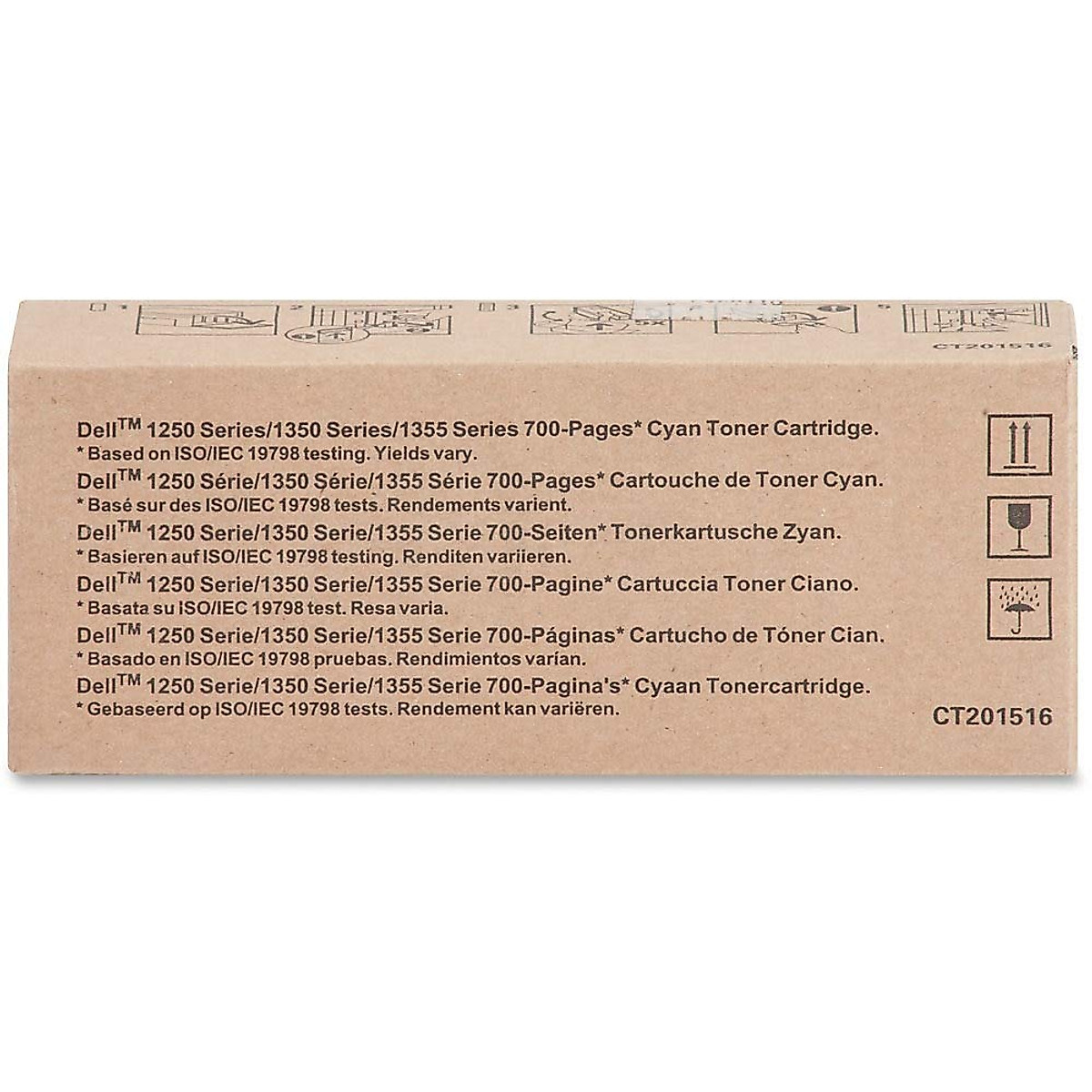 Dell YPXY8 1250 1350 1355 C1760 C1765 Toner Cartridge (Cyan) in Retail Packaging