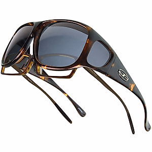 Aviator JP Fitovers - Tortoiseshell - Grey Lens (AV002)