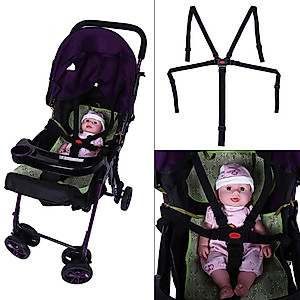 Stroller Safety Strap Universal Baby 5 Point Harness Belt for Stroller High Chair Pram Children Pushchair