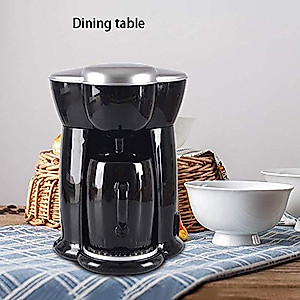 ROLTIN Coffee Machine, Single Coffee Machine-Power:300 Watts,140 Ml Water Tank,Washable Drip Tray,Active Foam Nozzle,Removable Water Tank,Food Grade PP,for espresso cooker